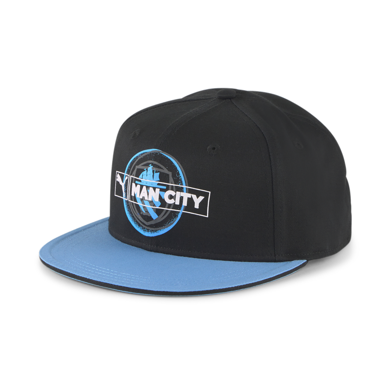 Manchester City Ftbl Legacy Flatbrim Cap Official Man City Store