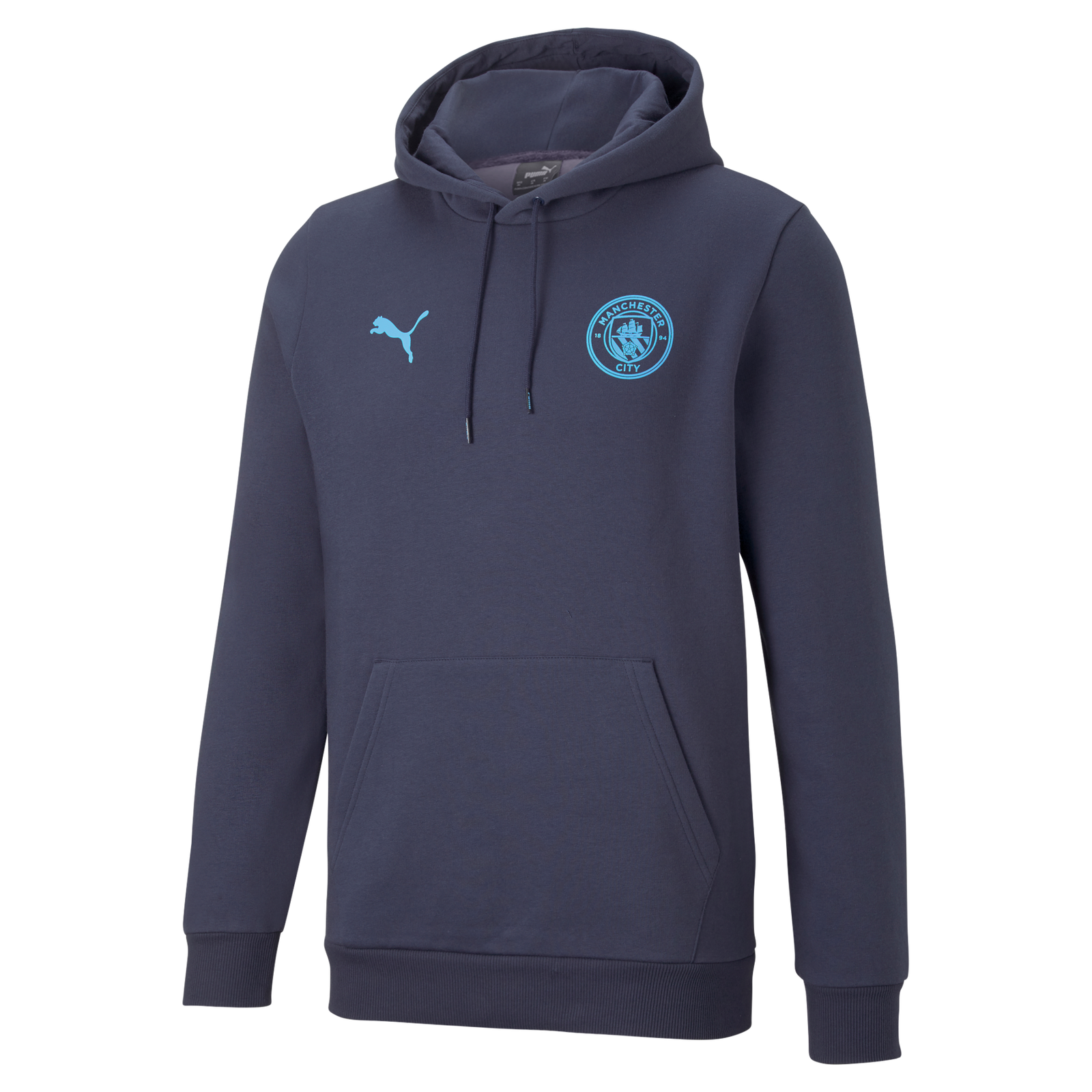 Manchester City Essentials Fleece Lined Hoodie Official Man City Store