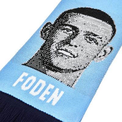 Manchester City Foden Face Scarf | Official Man City Store