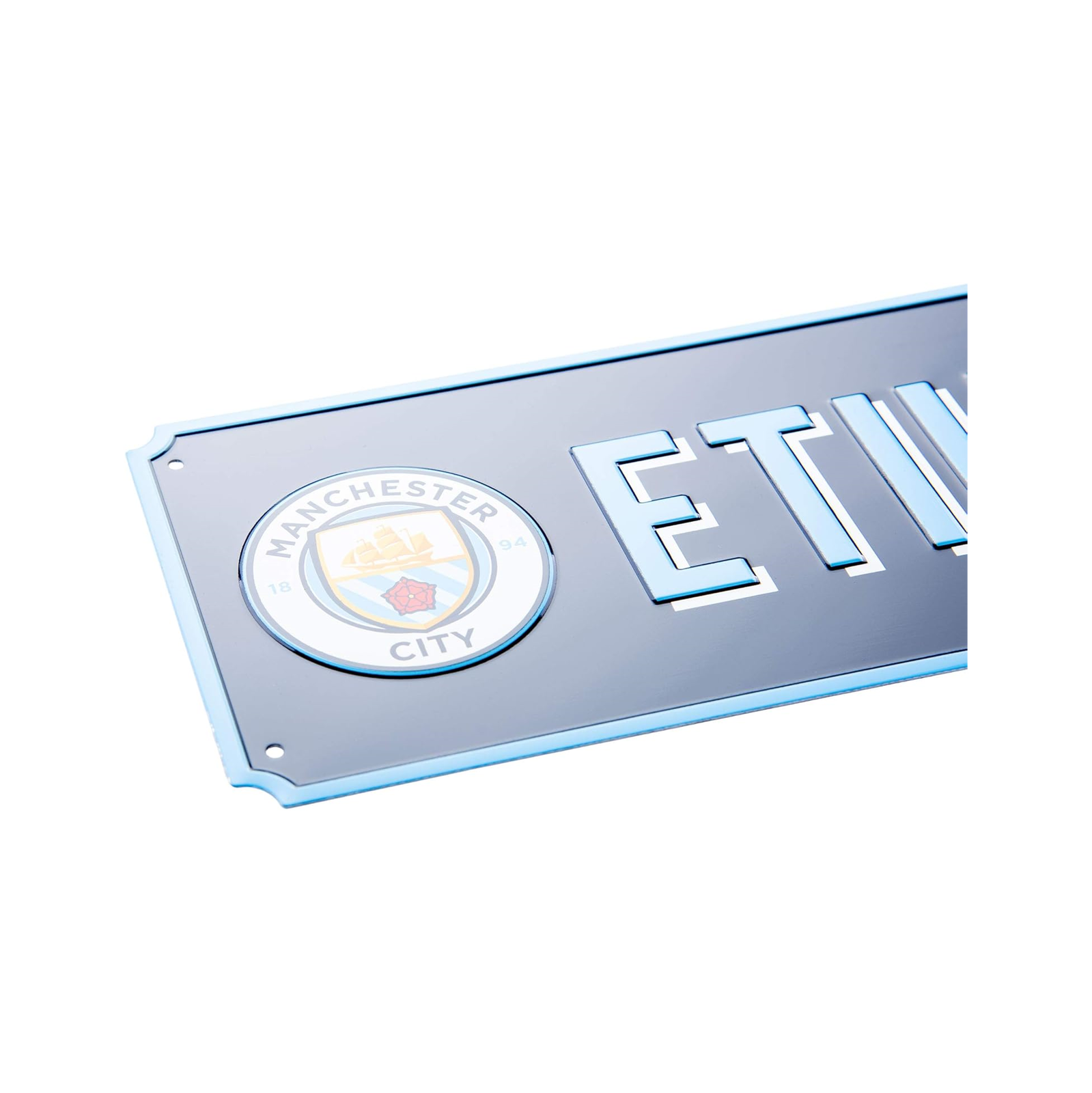Manchester City Vintage Metal Street Sign | Official Man City Store