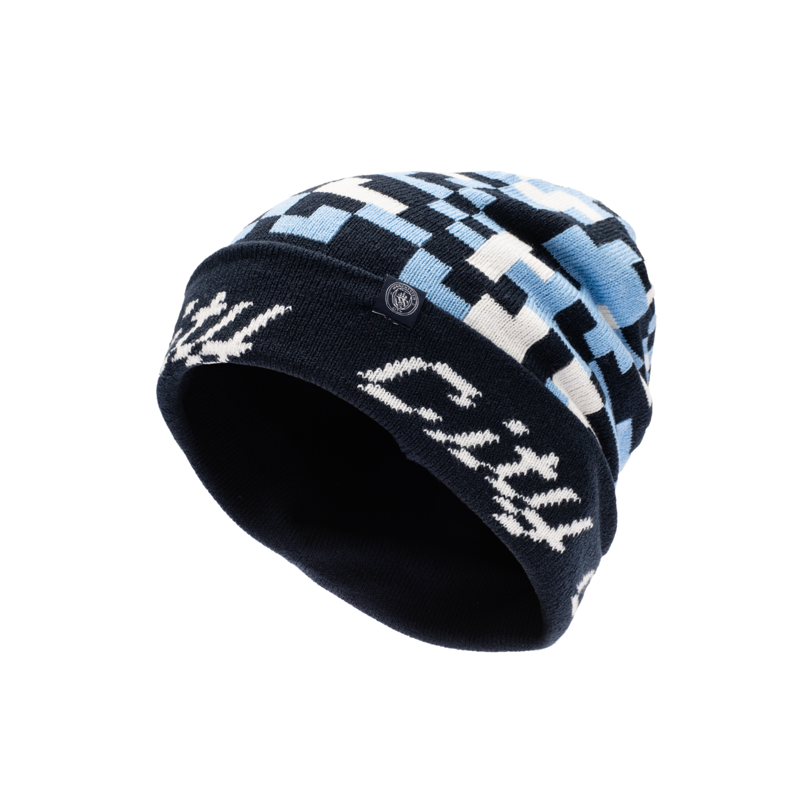 Manchester City Digital Dash Beanie Official Man City Store