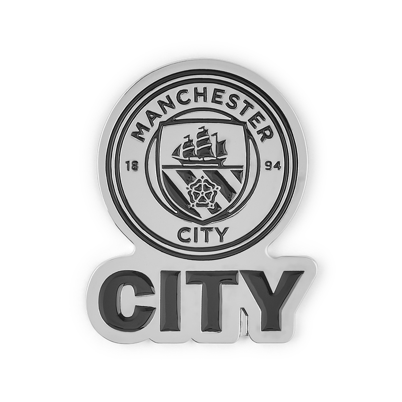 Manchester City Blackout Pin Badge Official Man City Store