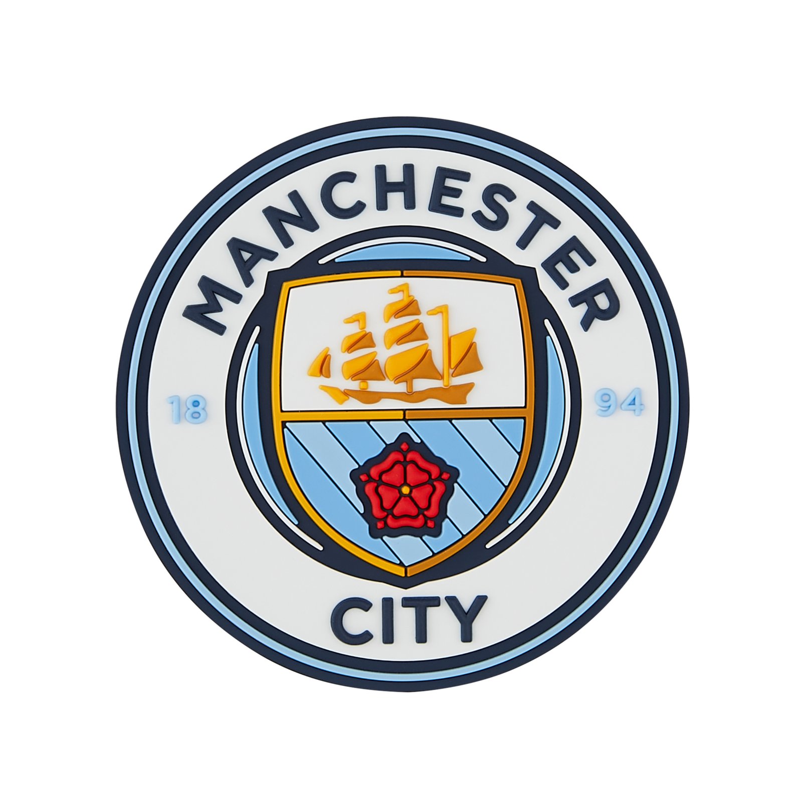 Manchester City Crest 3d Magnet Official Man City Store