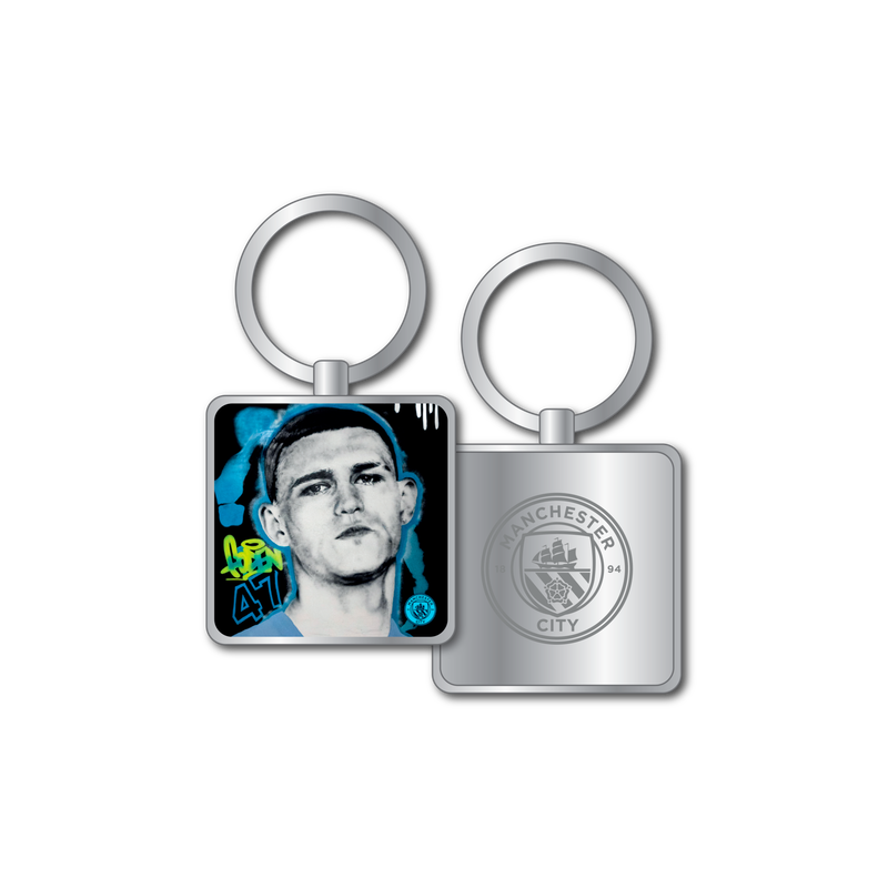Llavero mural del Manchester City Foden | Official Man City Store