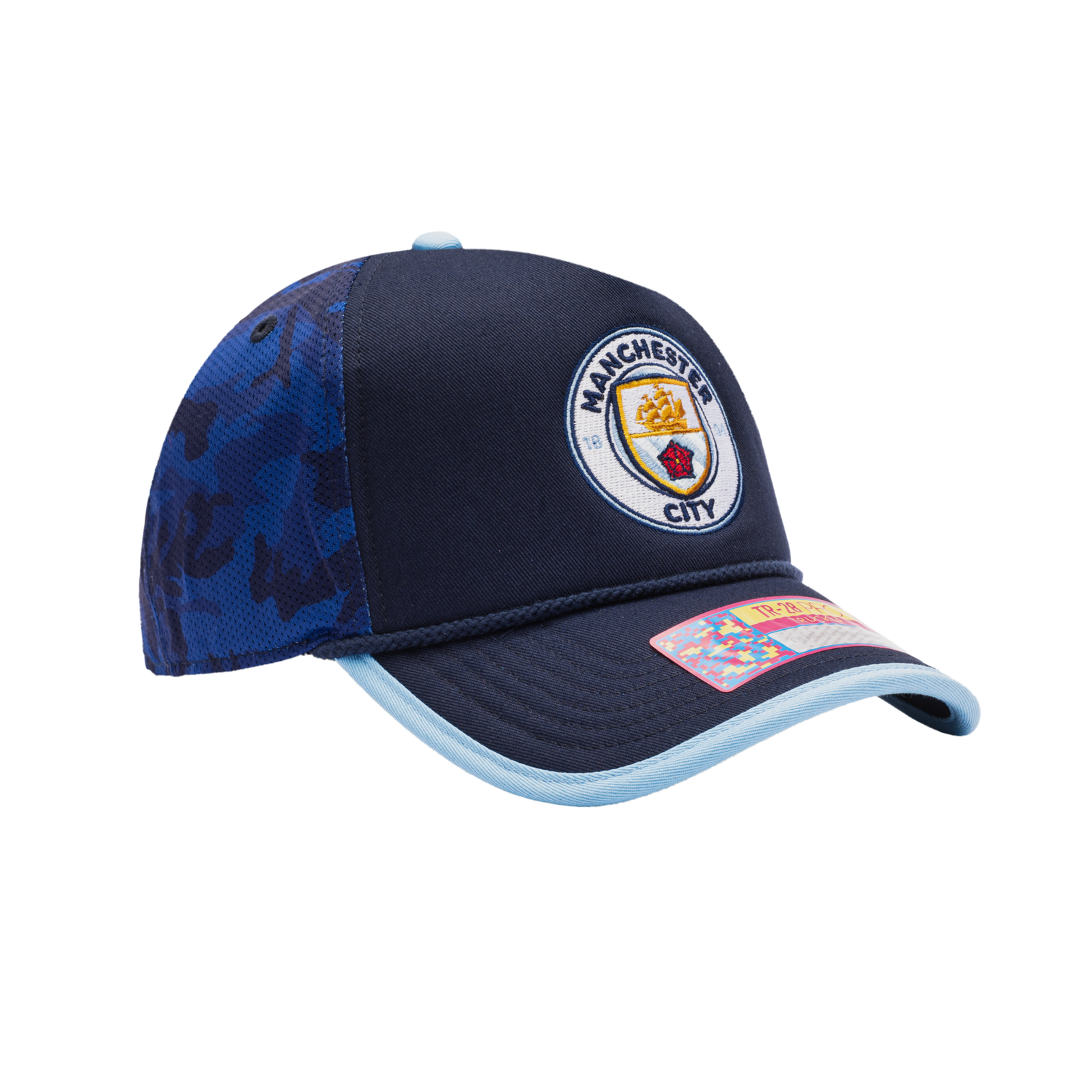 Manchester City Navy Camo Trucker-Cap | Official Man City Store