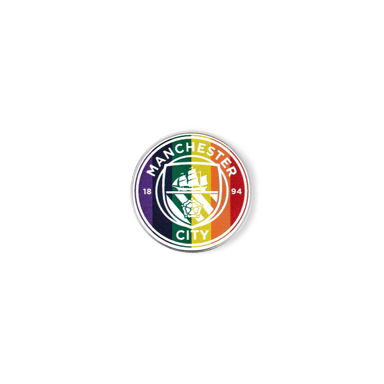 Manchester City Pride Pin Badge | Official Man City Store