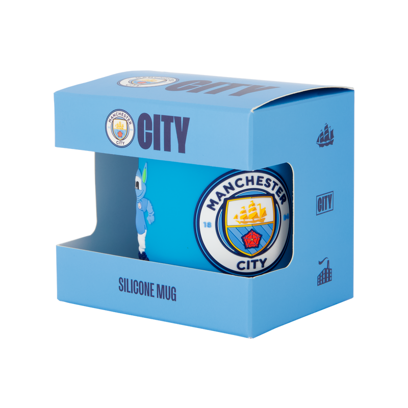 Manchester City Mascot Plastic Mug | Official Man City Store
