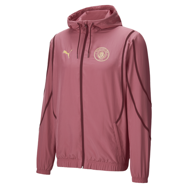 Chaqueta Tejida De Calentamiento Manchester City Antes Del Partido