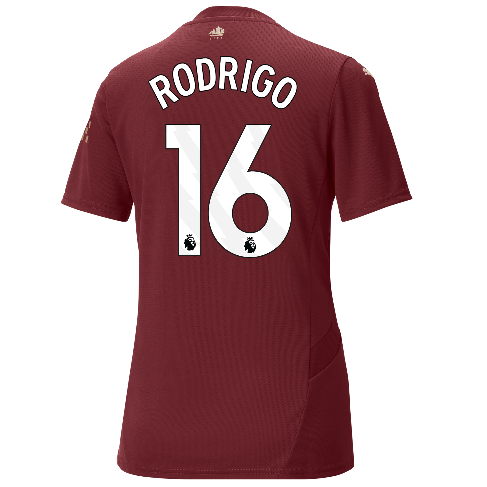 Women's Manchester City Third Jersey 2024/25 With RODRIGO 16 Printing ...