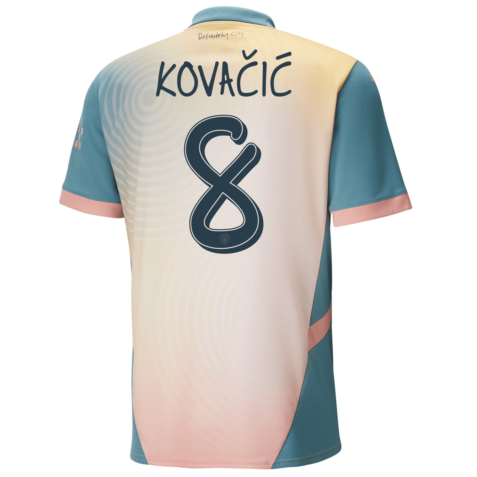 Manchester City 'Definitely City' Jersey 2024/25 With KOVAČIĆ 8 ...