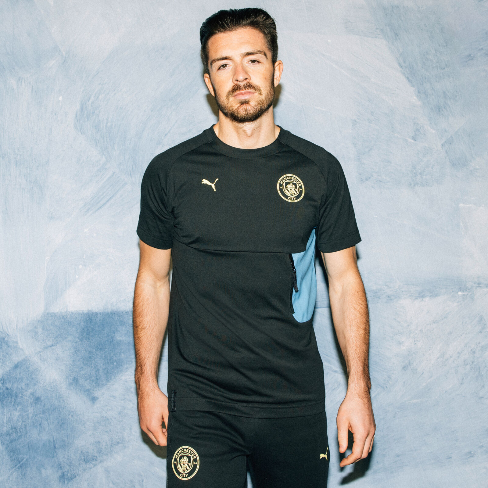 Manchester City Pumatech Pocket Tee Official Man City Store
