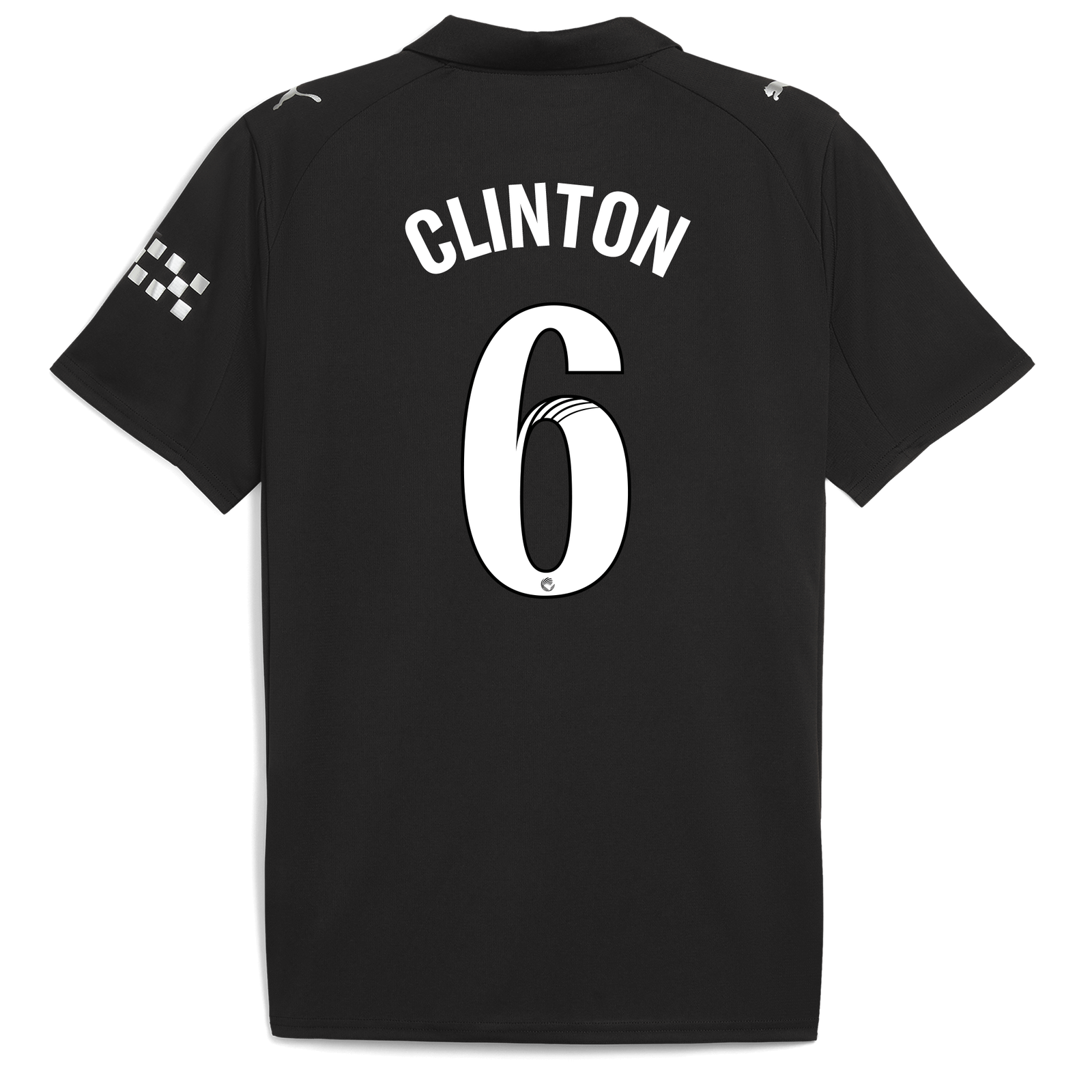Manchester City Away Jersey 2025/26 With CLINTON 6 Printing | Official ...