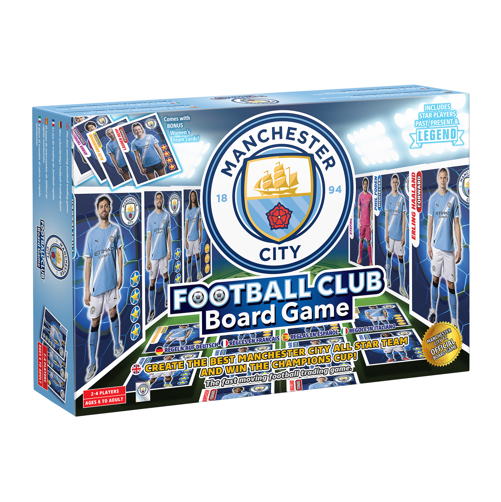 Manchester City Football Billionaire Board Game 2025/26 | Official Man ...