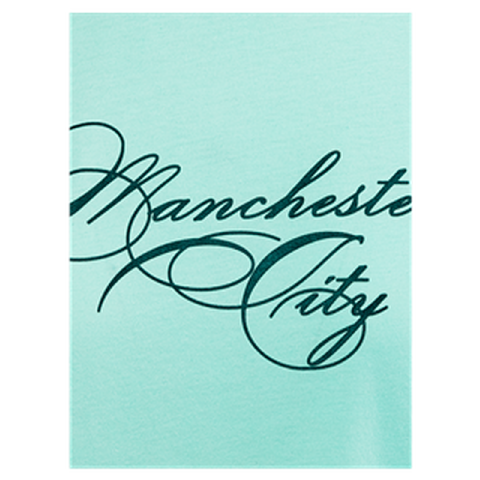 Womens Manchester City Script Tee Official Man City Store