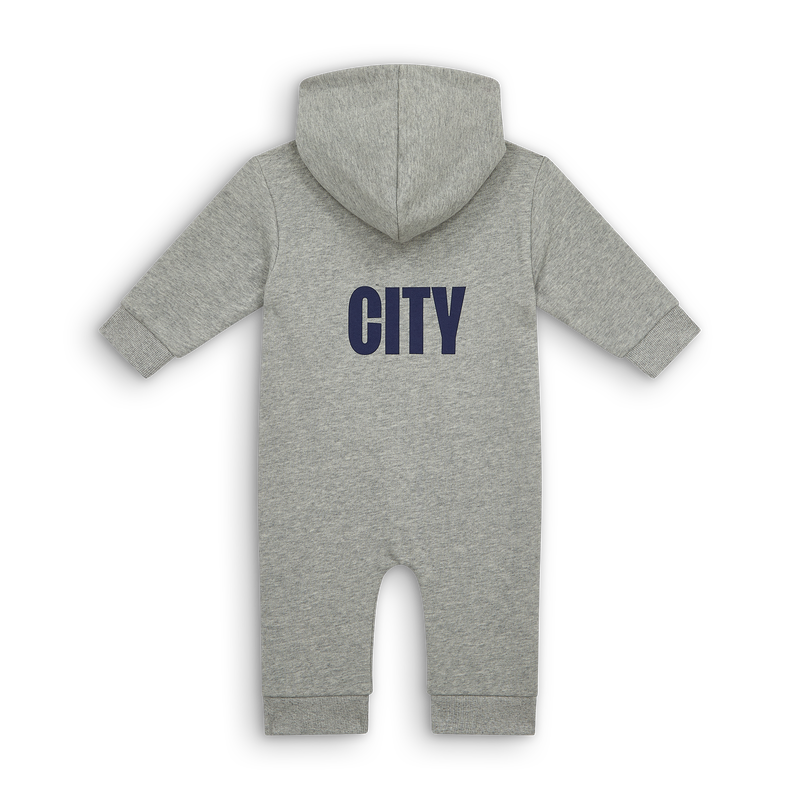 Manchester City Baby Fleece Onesie | Official Man City Store