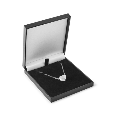 Manchester City Crest Heart Pendant & Chain | Official Man City Store