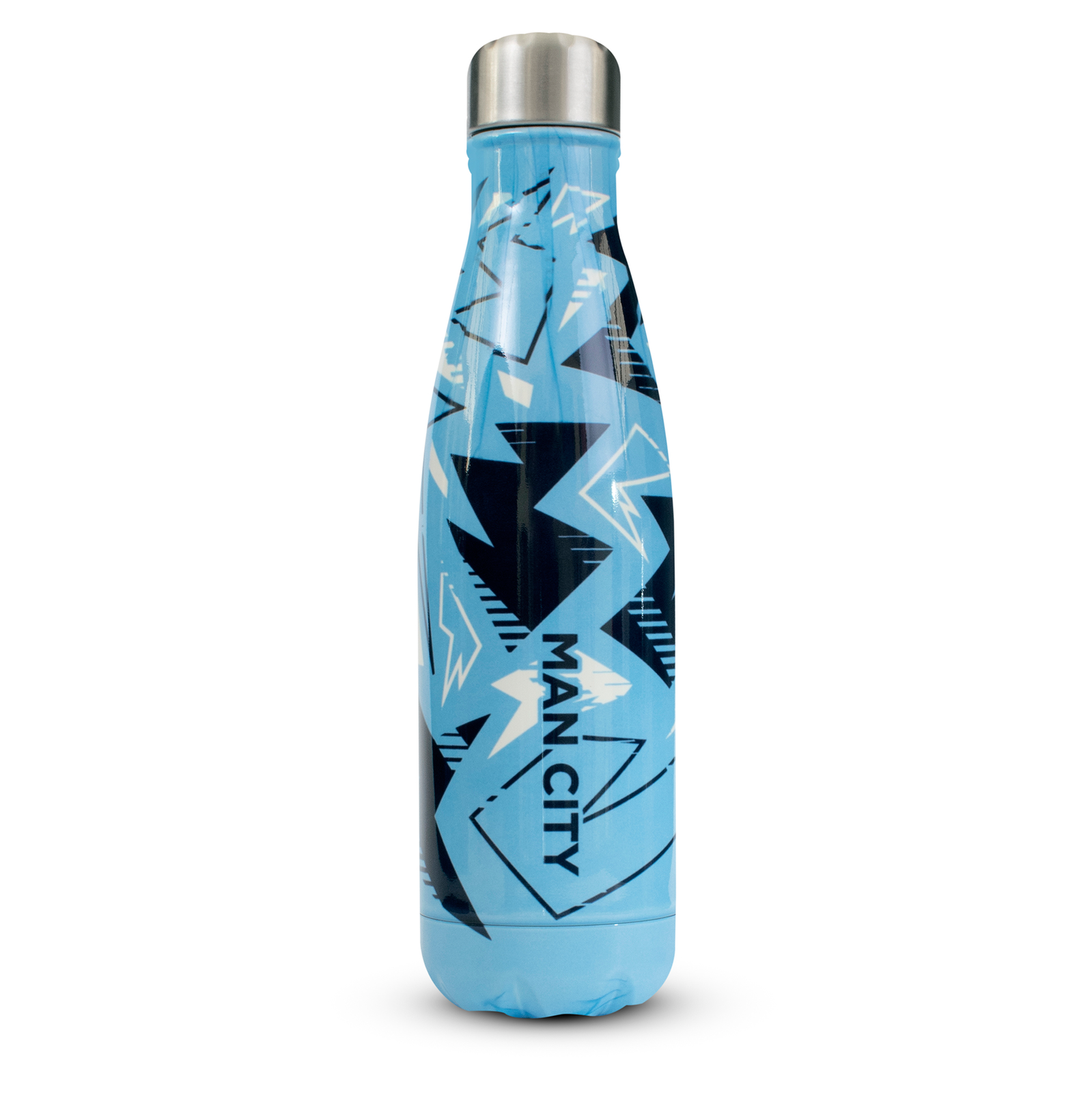 Botella De Acero Inoxidable Con Gráfico Del Manchester City Official