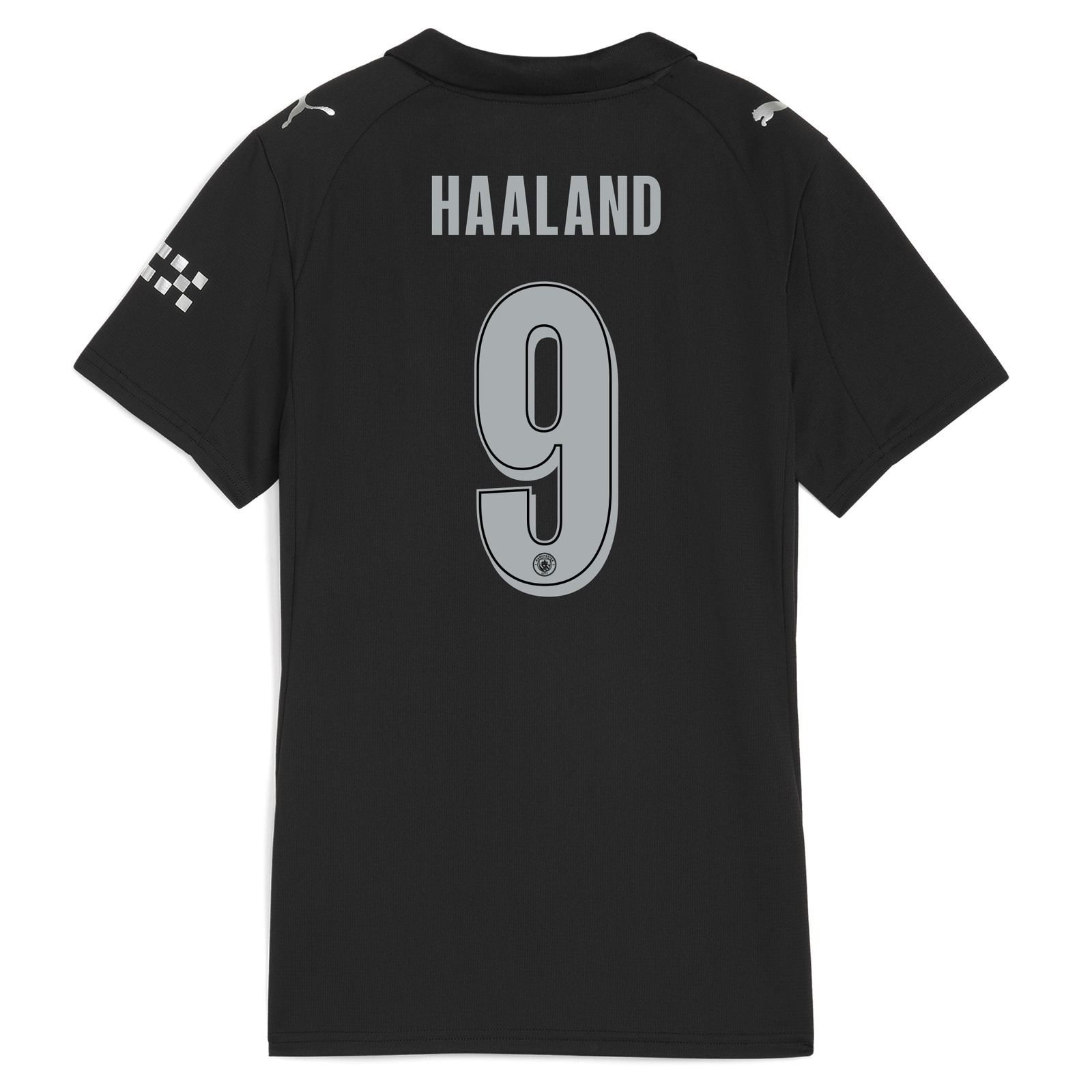 Women's Manchester City Away Jersey 2025/26 With HAALAND 9 Printing ...