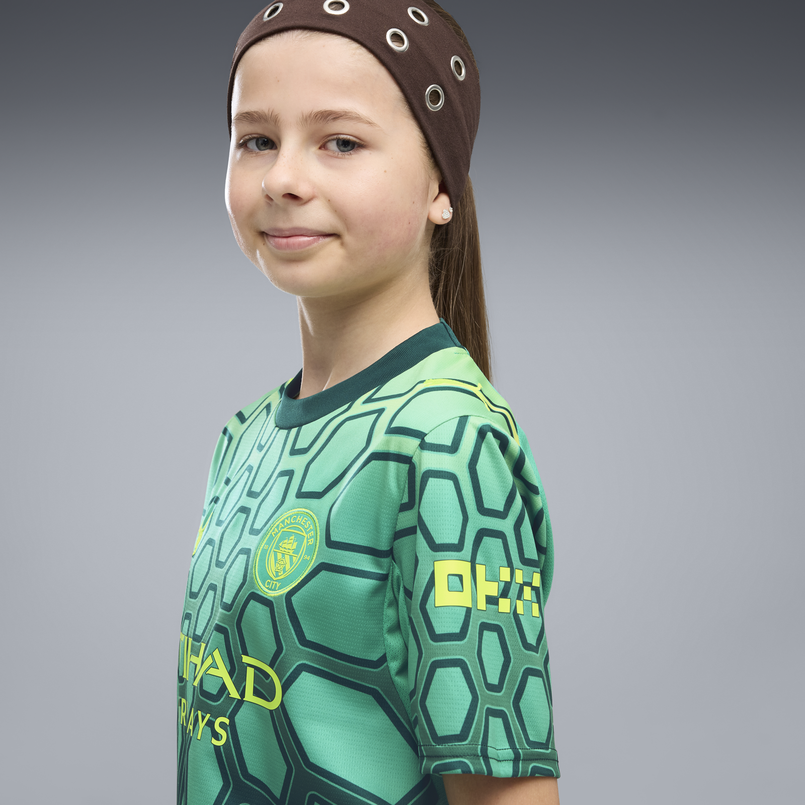 Maillot de gardien Manchester City pour enfants 2026/27 | Official Man ...