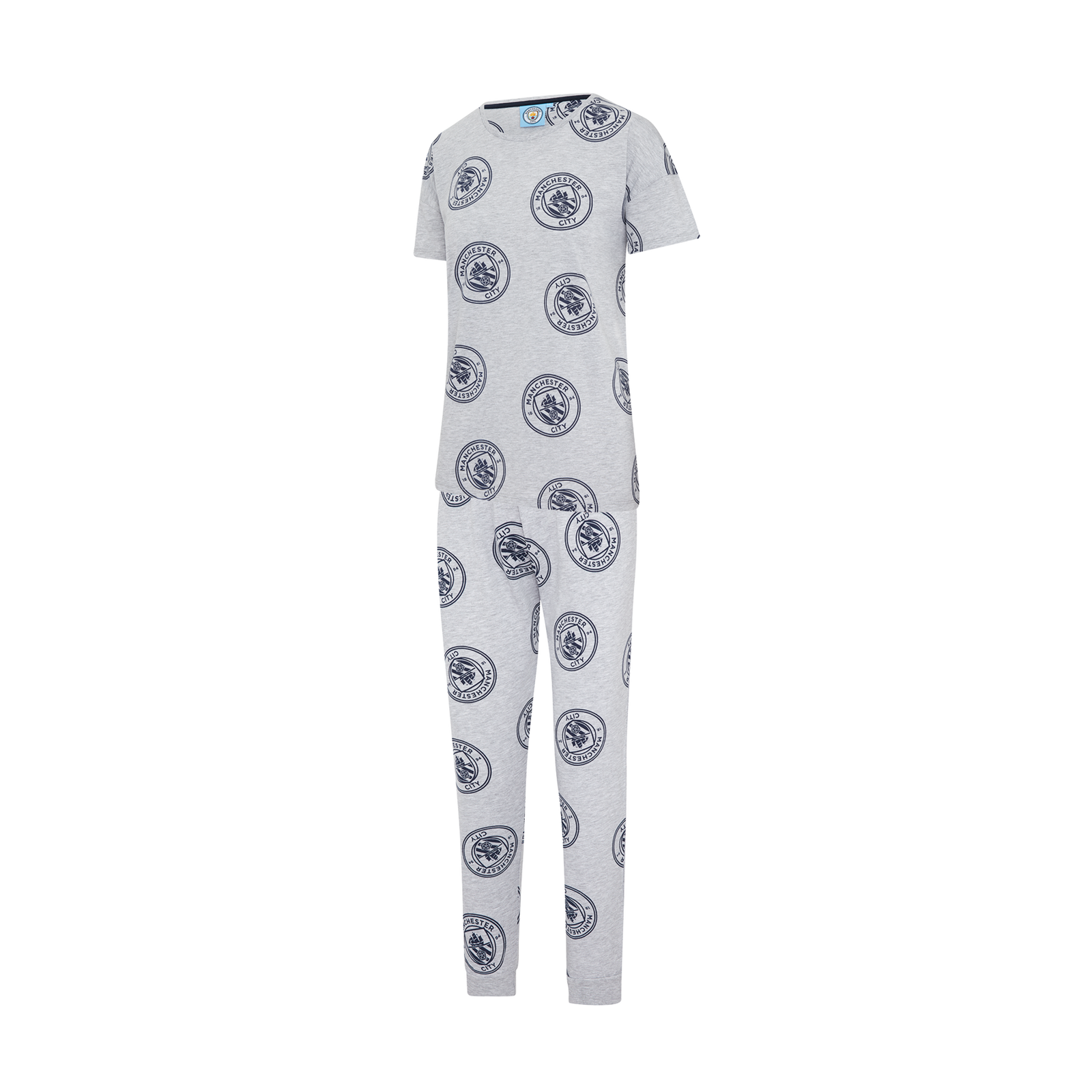 Pijamas Con El Escudo De Las Mujeres Del Manchester City Official Man
