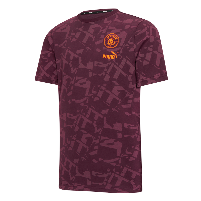 Manchester City Ftblcore Printed Tee Official Man City Store
