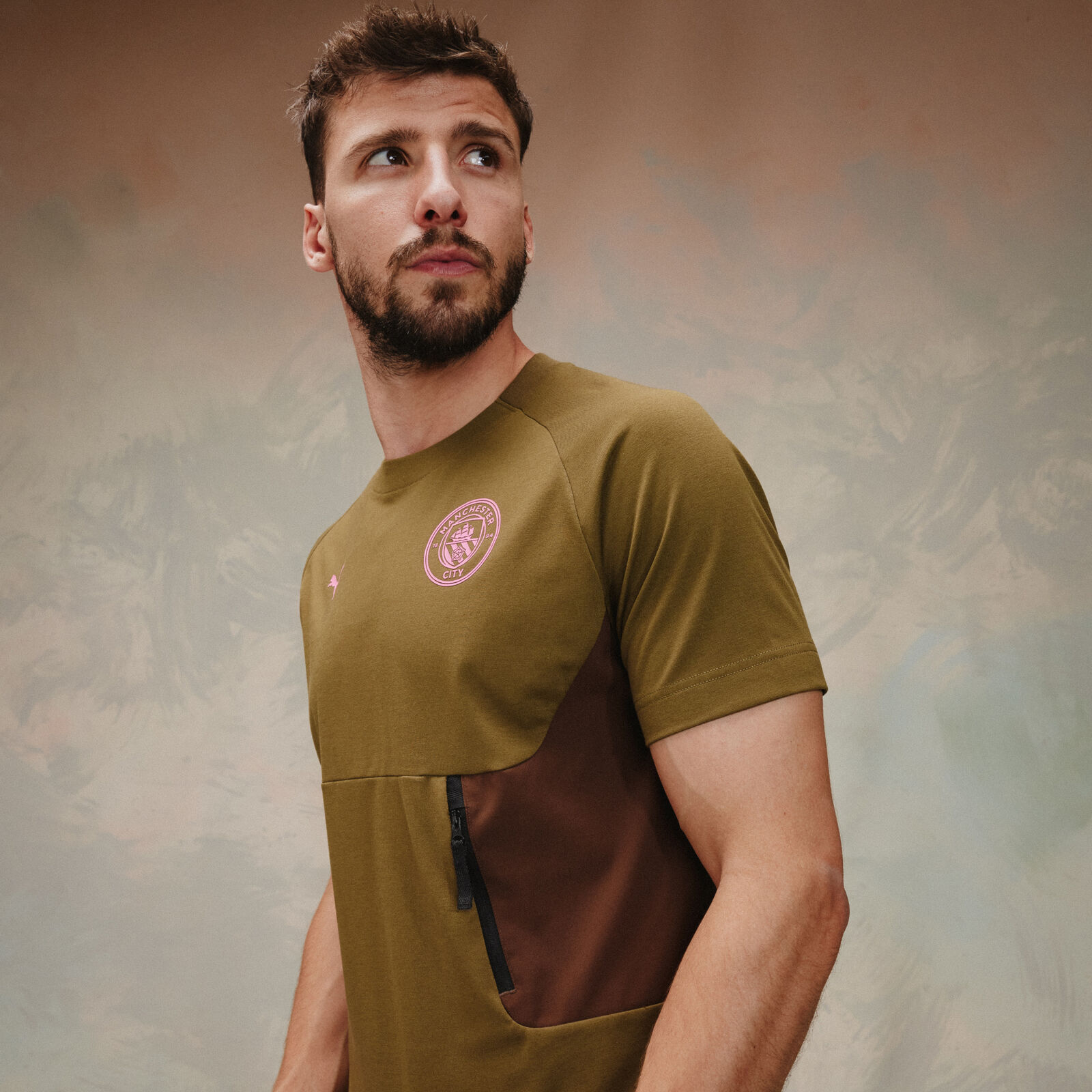 Manchester City Pumatech Pocket Tee Official Man City Store