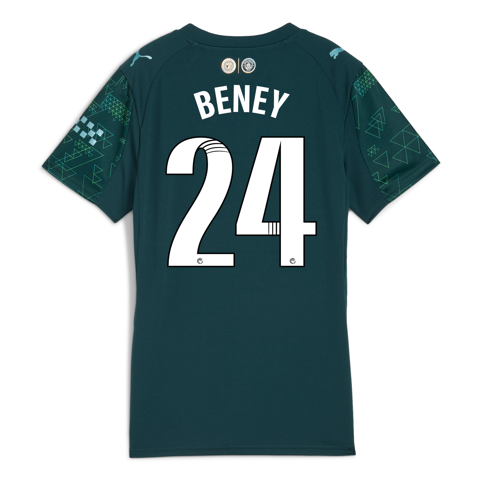 Dames Manchester City EA SPORTS FC Shirt 2025/26 met BENEY 24 ...