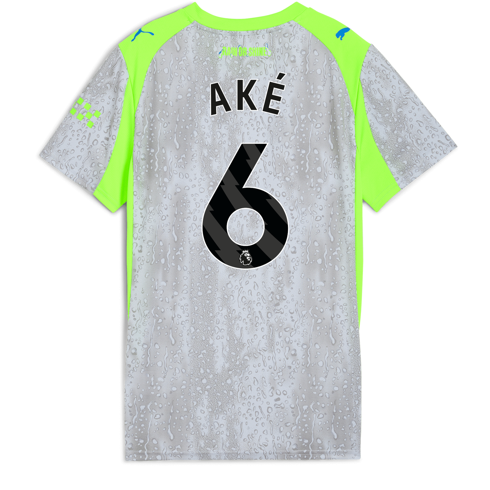 Womens' Manchester City Third Jersey 2025/26 With AKÉ 6 Printing ...