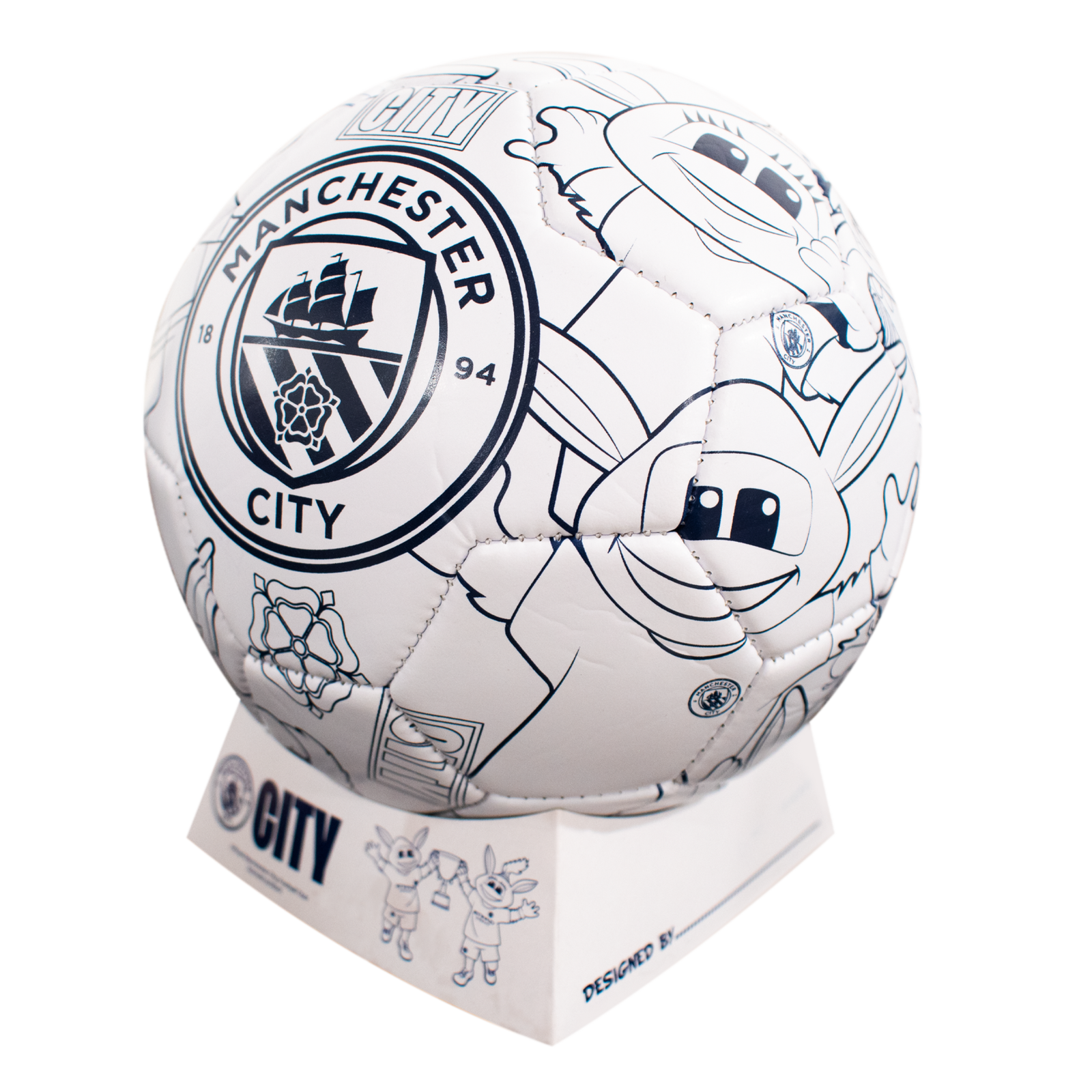 Manchester City Colour Your Own Mini Ball | Official Man City Store