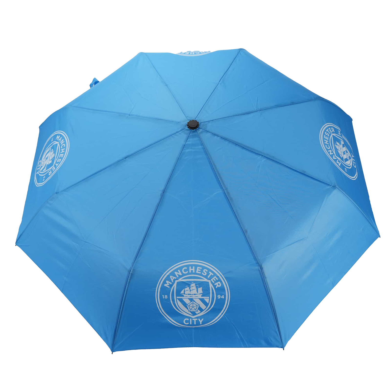 Manchester City Auto Open Compact Umbrella | Official Man City Store