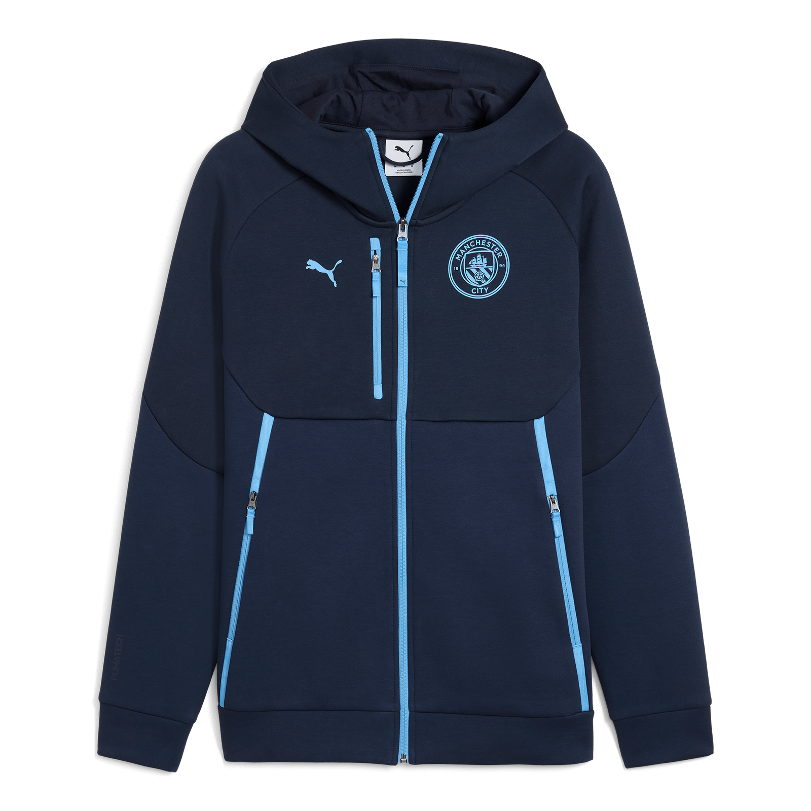 Manchester City Pumatech Hoodie 202526 Official Man City Store