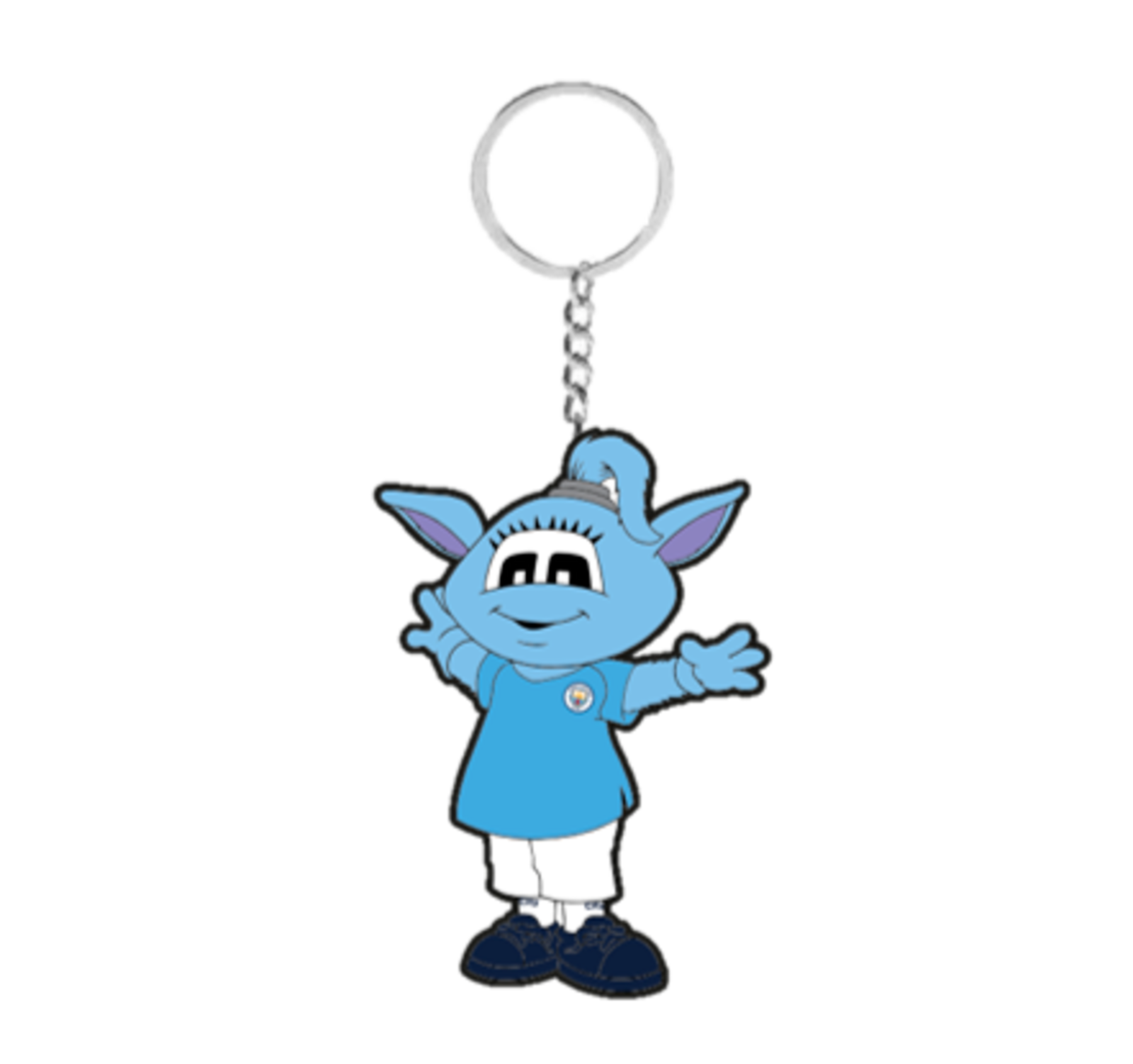 Manchester City Moonbeam Pu Keyring Official Man City Store