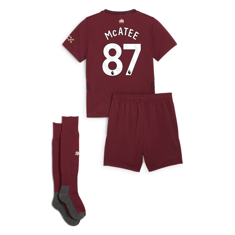 Manchester City Third Mini Kit 2024/25 With McATEE 87 Printing ...