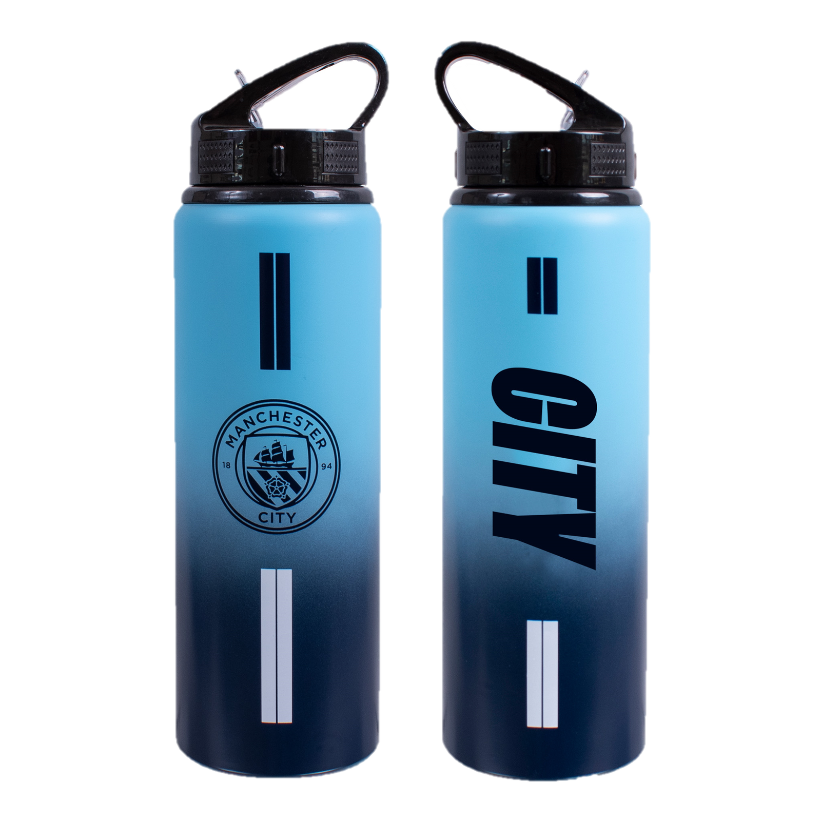 Manchester City Fade Water Bottle 750ml | Official Man City Store