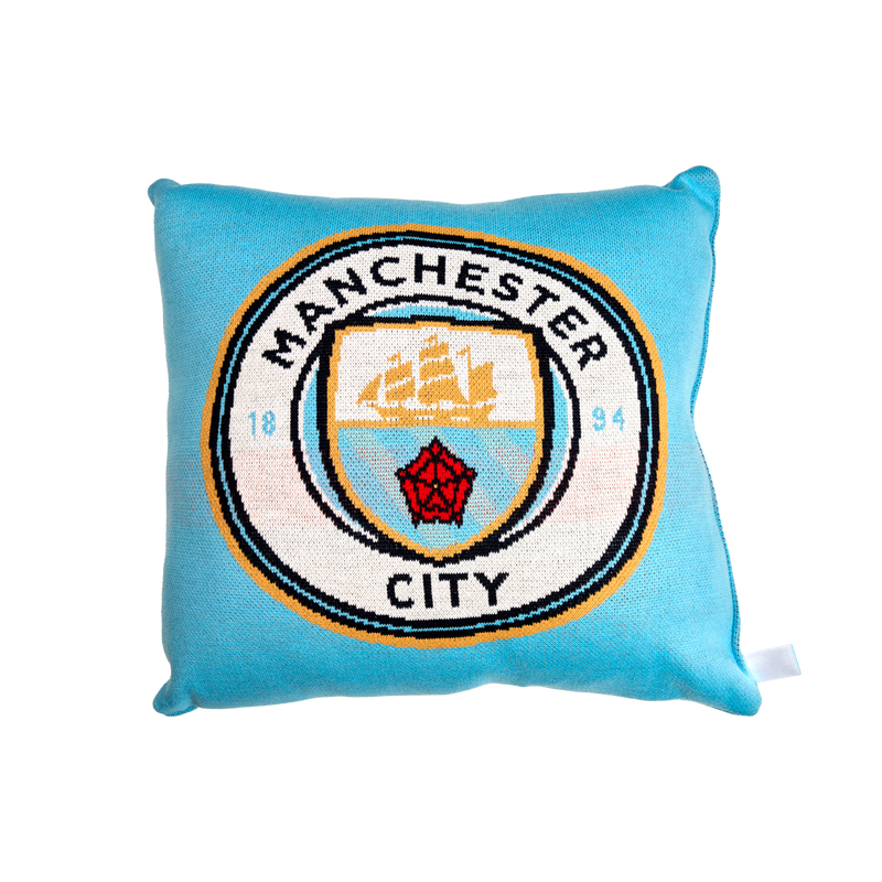 Cojín Con El Escudo Del Manchester City Official Man City Store