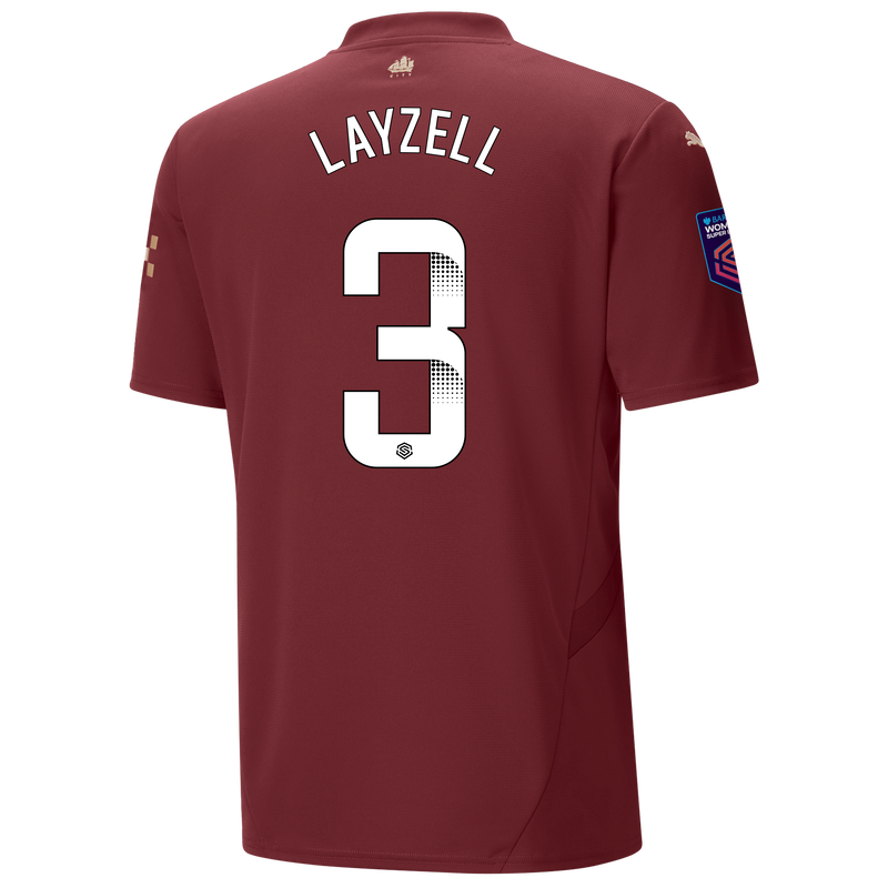 Manchester City Third Jersey 2024/25 With LAYZELL 3 Printing | Official ...