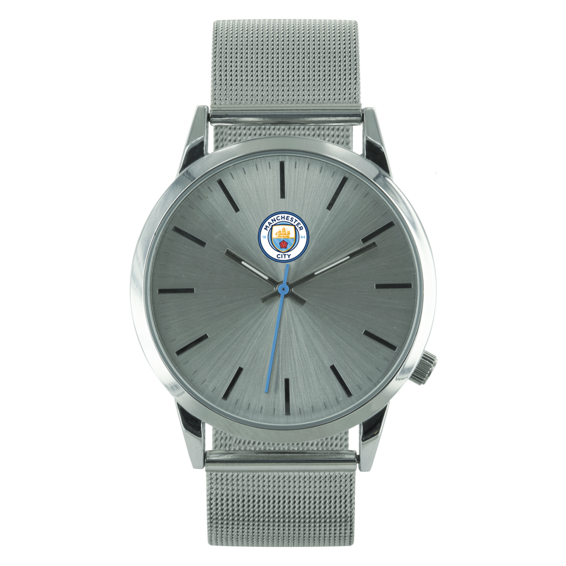 Reloj De Acero Inoxidable Del Manchester City Official Man City Store