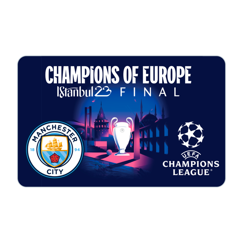 Manchester City Ucl Champions Magnet Official Man City Store