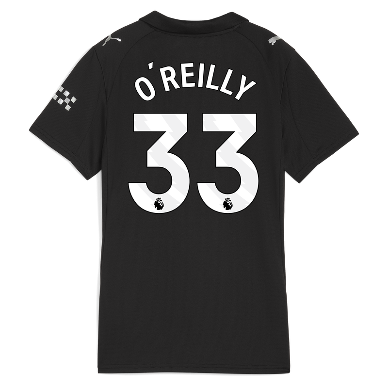 Women's Manchester City Away Jersey 2025/26 With O'REILLY 33 Printing | Official Man City Store