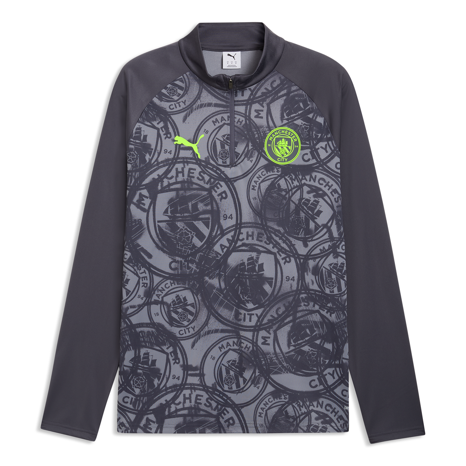 Manchester City Pre-Match 1/4 Zip Top | Official Man City Store