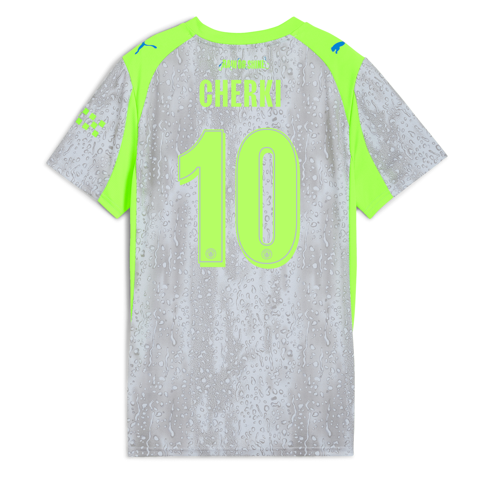 Maglia Third Manchester City per donne 2025/26 a con stampa di CHERKI ...