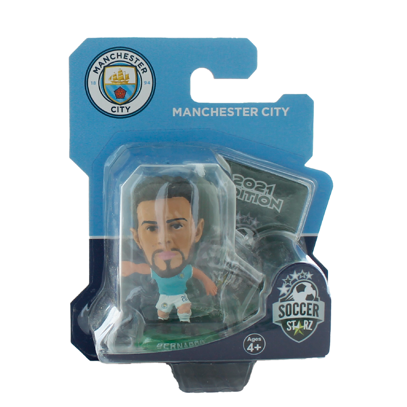 Manchester City SoccerStarz Silva Mini Action Figure | Official Man ...