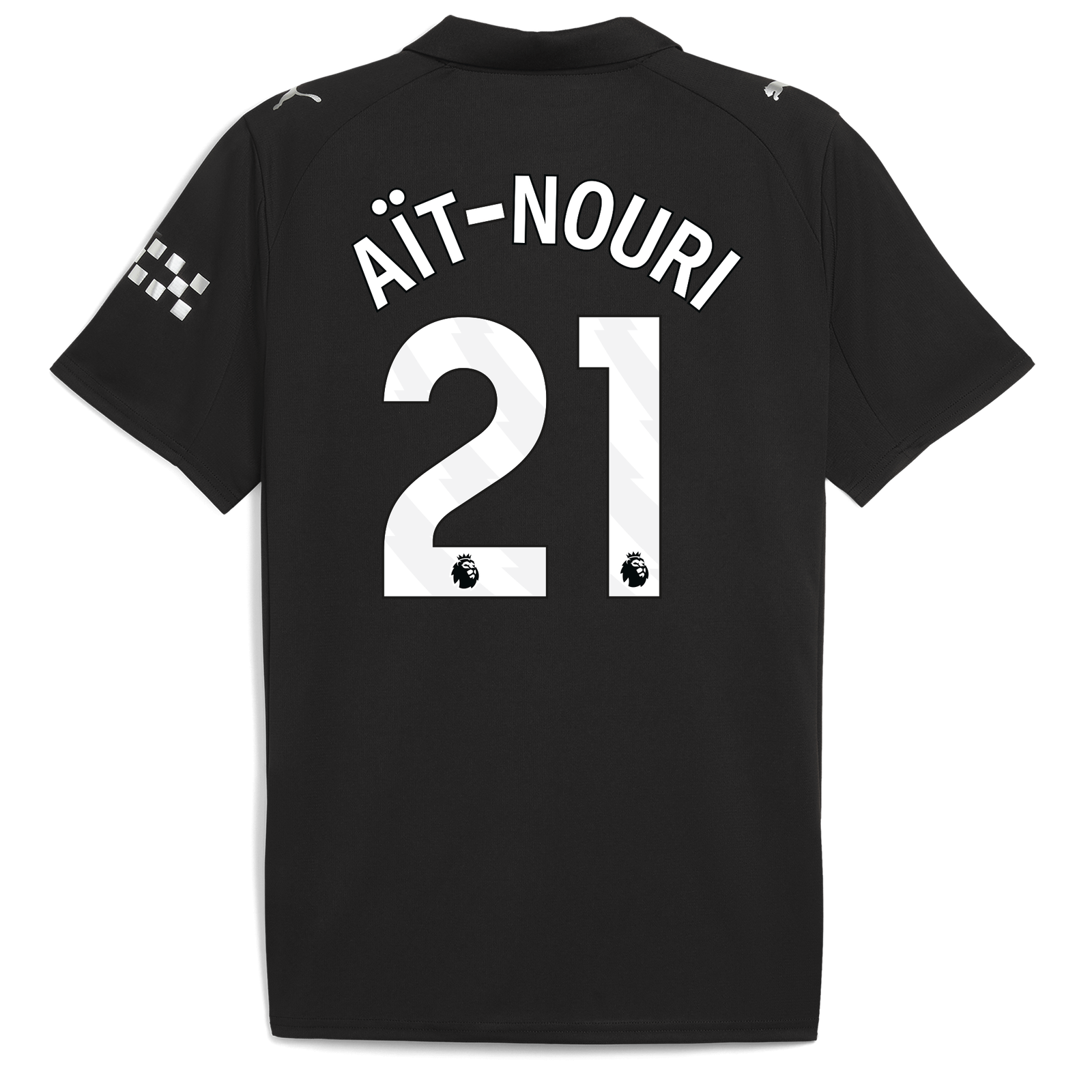 Manchester City Away Jersey 2025/26 With AÏT-NOURI 21 Printing | Official Man City Store