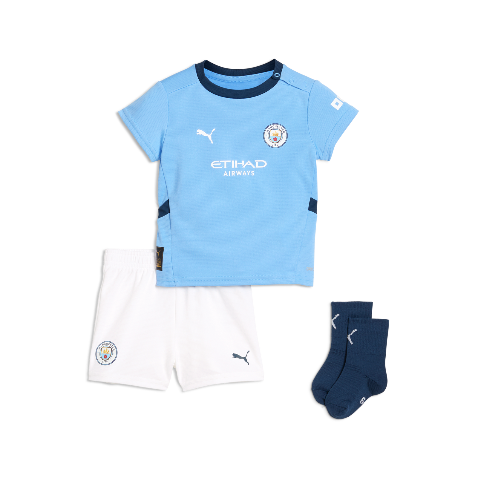 Kit De Local Para Bebé Del Manchester City De Niños 202425 Official