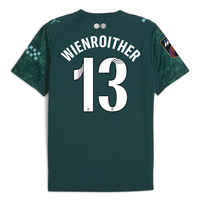 Manchester City EA SPORTS FC Jersey 2025/26 With WIENROITHER 13 ...