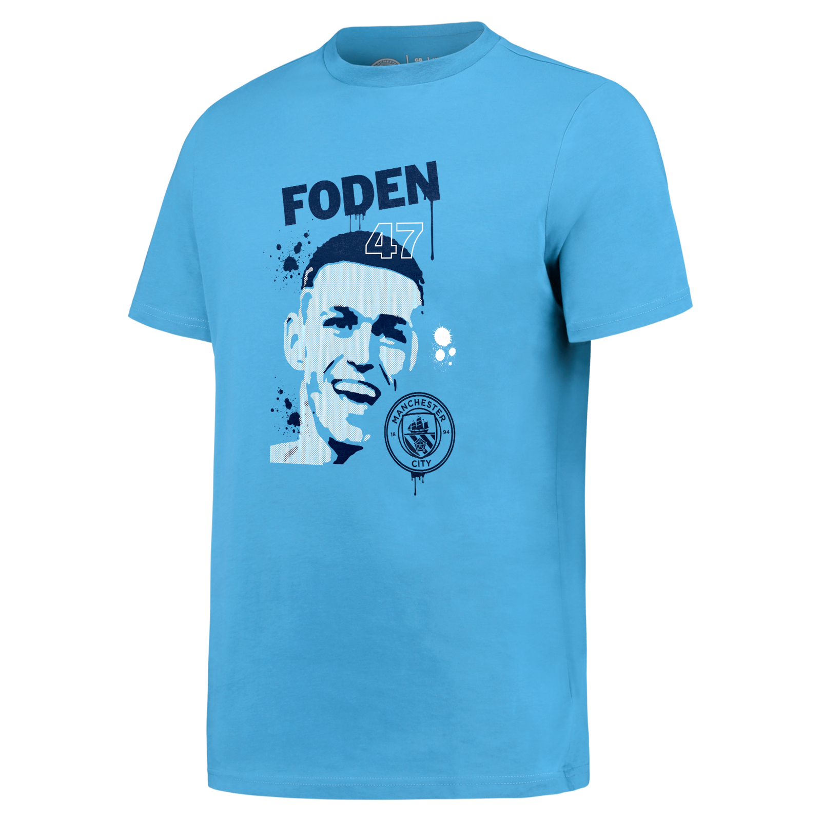 Camiseta De Local Con Grafiti Foden Del Manchester City Para Niños