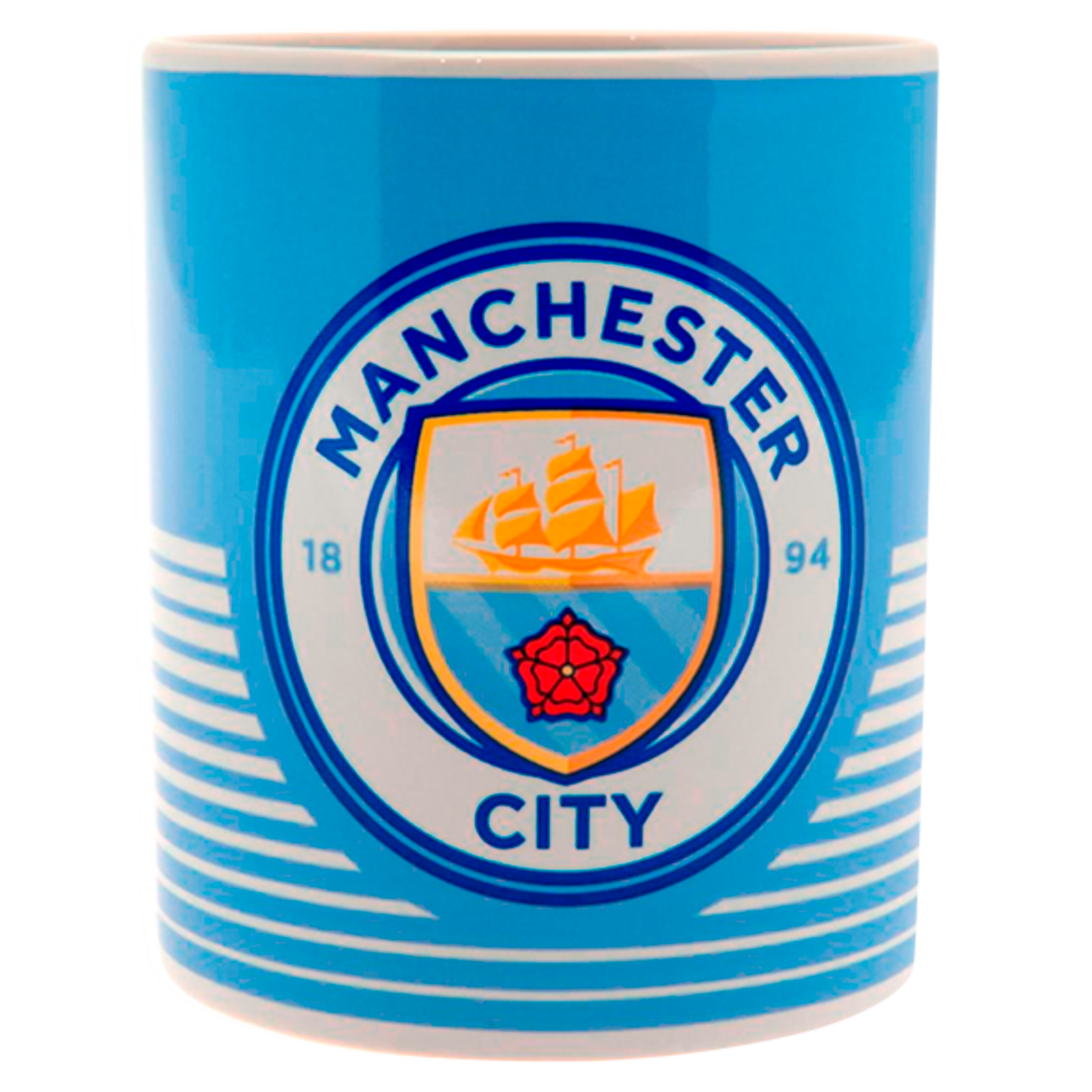 Manchester City Blue Crest Mug | Official Man City Store
