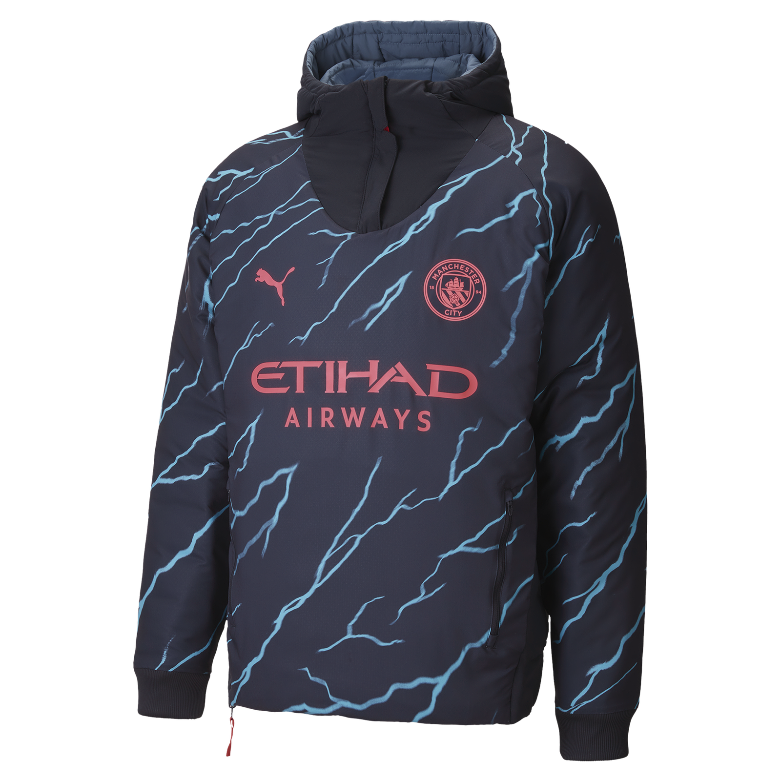 Manchester City 12 Zip Reversible Jacket Official Man City Store