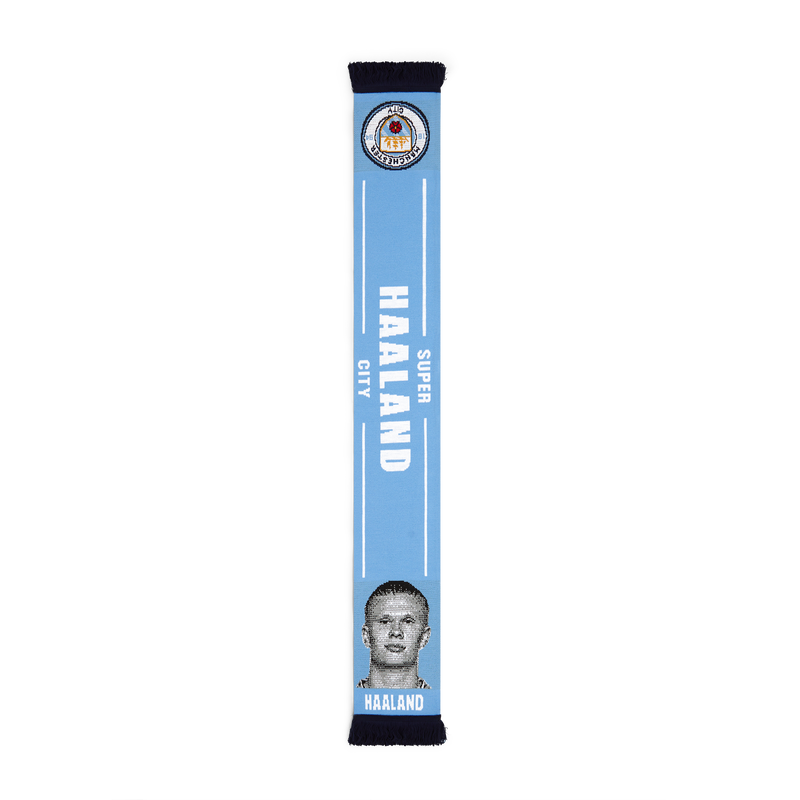 Manchester City Haaland Face Scarf | Official Man City Store