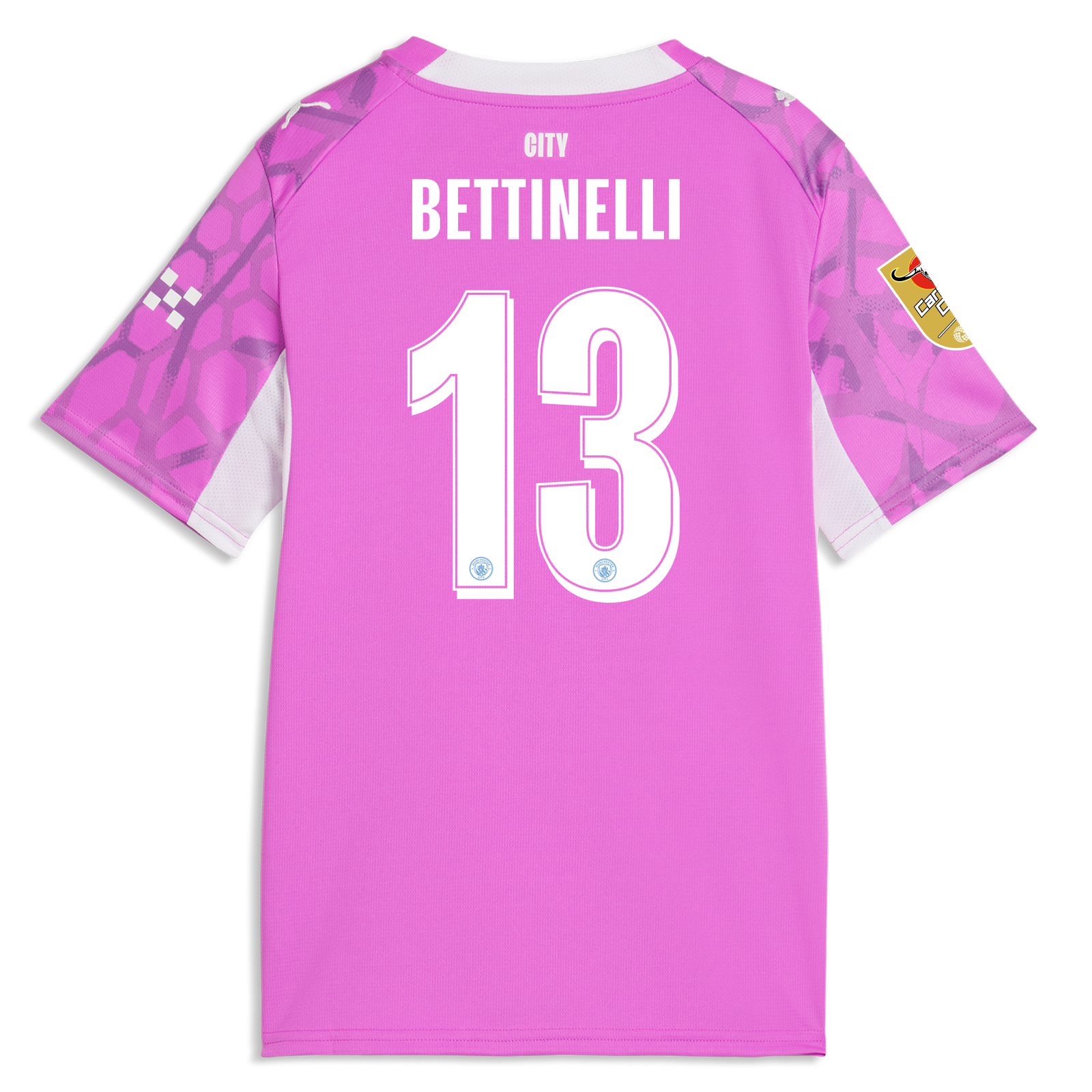 Camiseta de portero Manchester City para niños 2026/27 con impresión ...